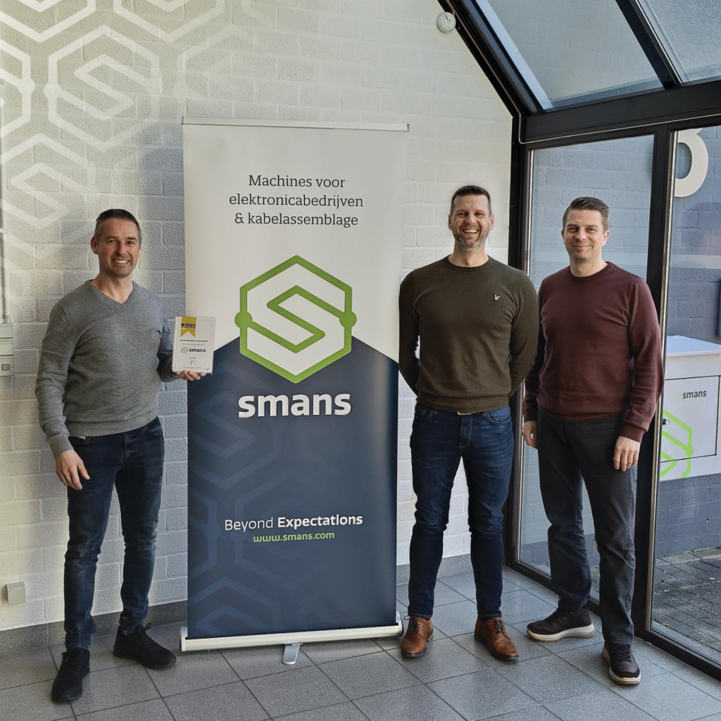Smans is opnieuw erkend als 𝗚𝗼𝗹𝗱 𝗣𝗮𝗿𝘁𝗻𝗲𝗿 van Brady Corporation🏆! - Smans